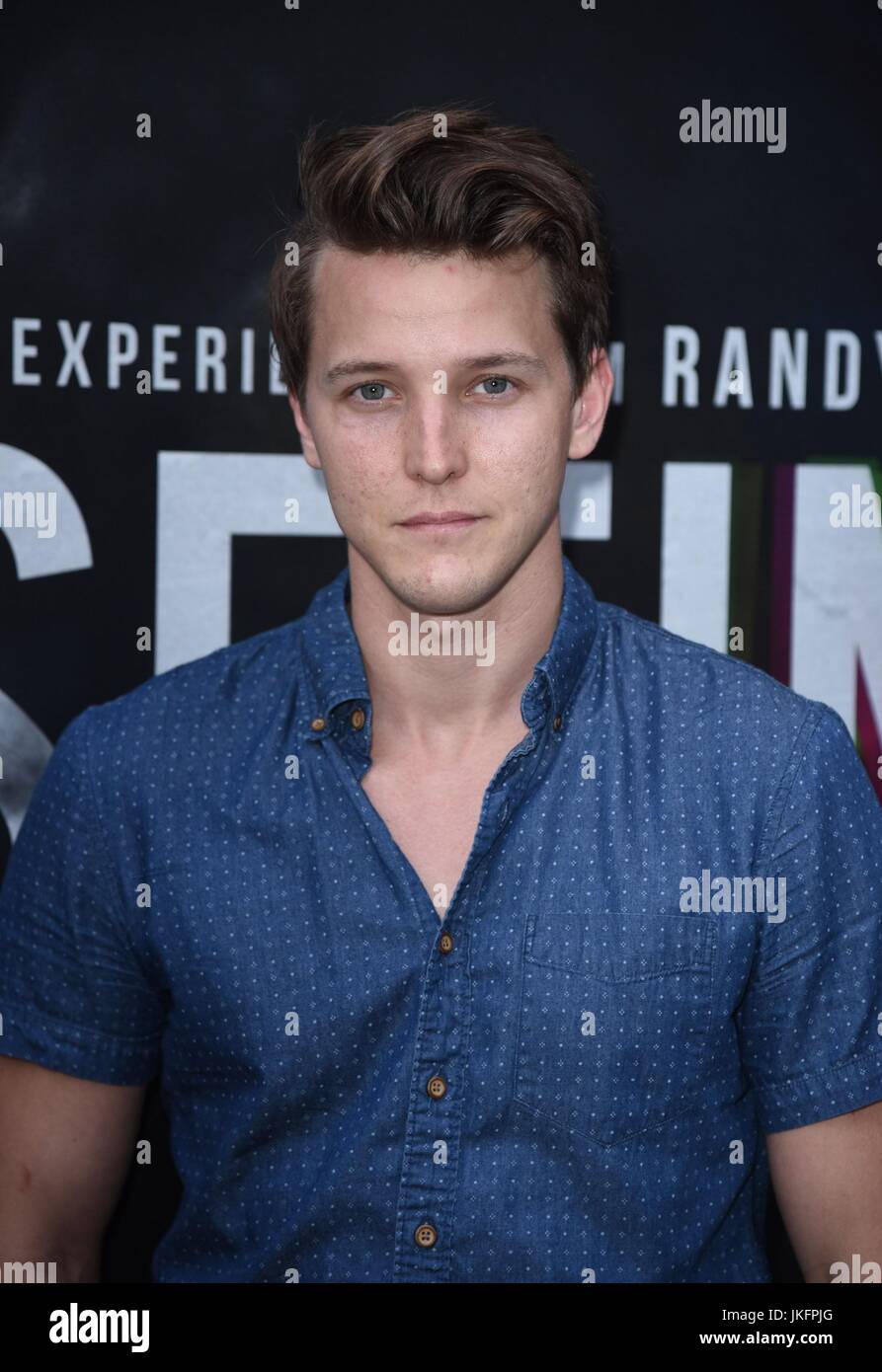 New York, NY, USA. 23rd July, 2017. Thomas Brown at arrivals for SEEING ...
