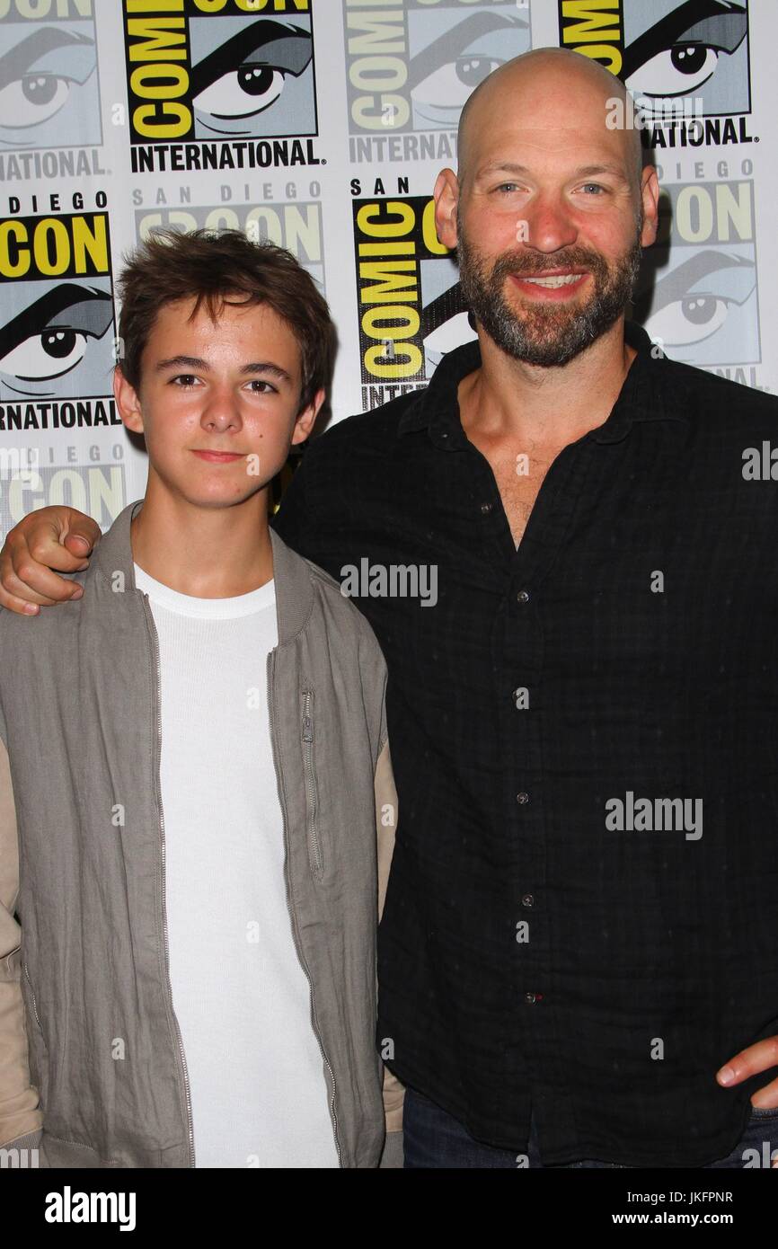 San Diego, CA. 20th July, 2017. Max Charles, Corey Stoll in attendance ...