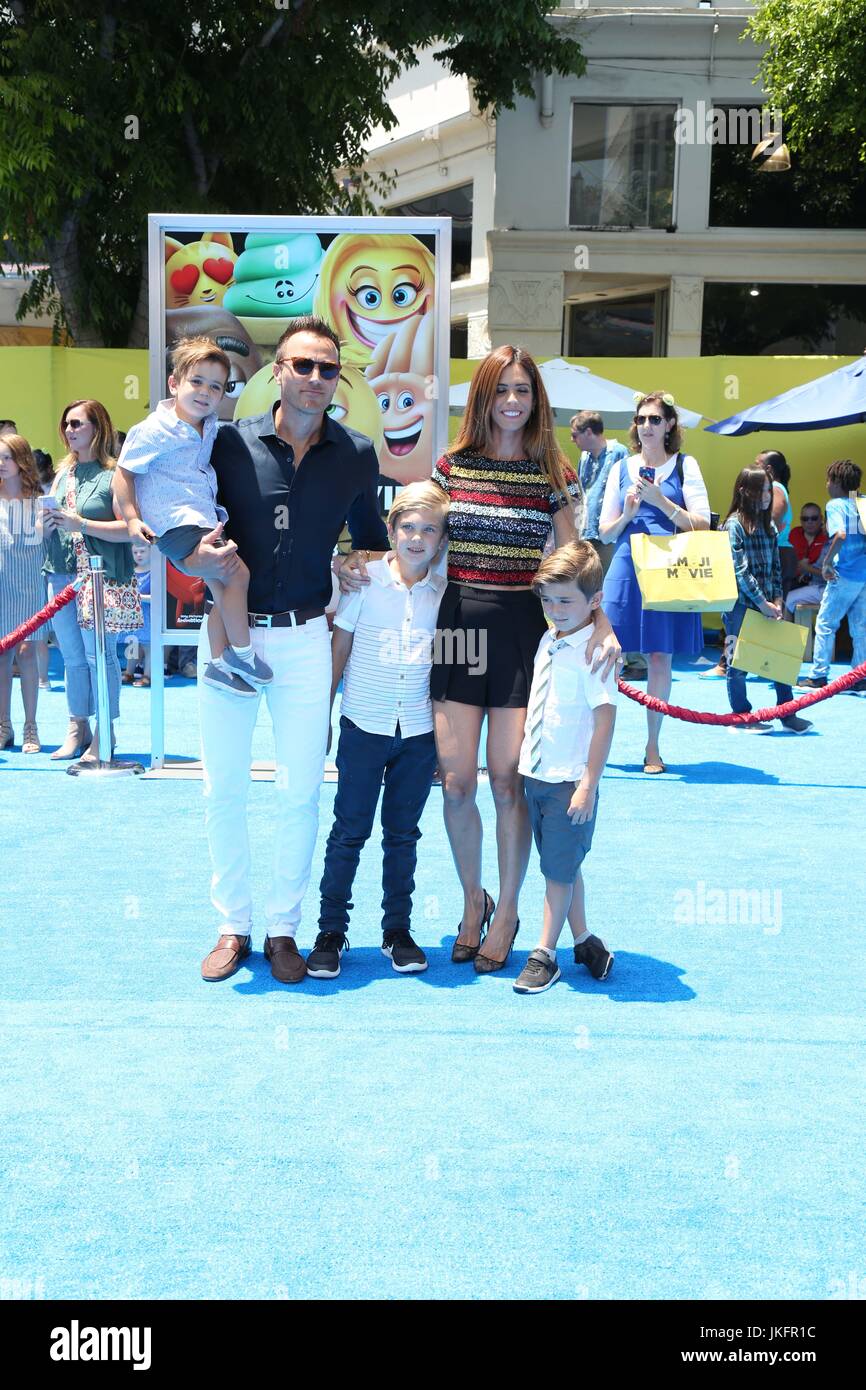 Los Angeles, California, USA. 23rd July, 2017. Lydia McLaughlin, Doug ...
