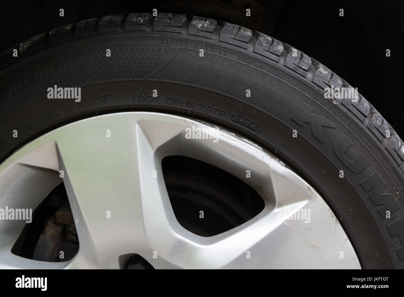 Kerb damage hi-res stock photography and images - Alamy