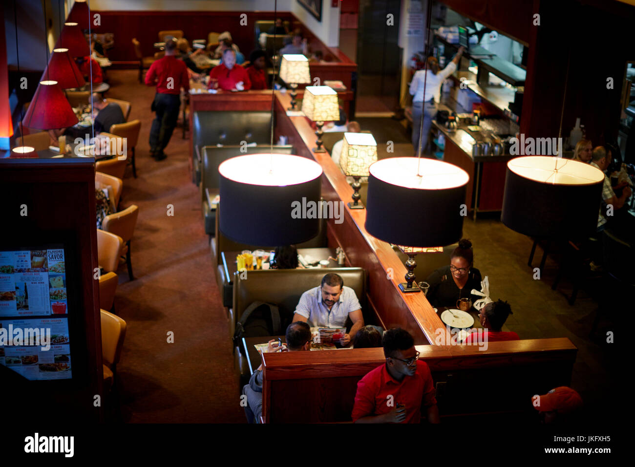 New York City, Manhattan, theatre district of Broadway and Times Square ...