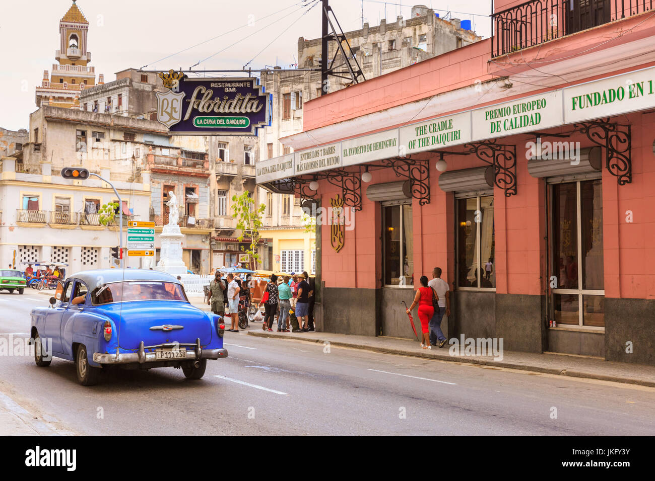 Restaurant Floridita with Hemingway Bar, La Habana Vieja, Havana, Cuba ...