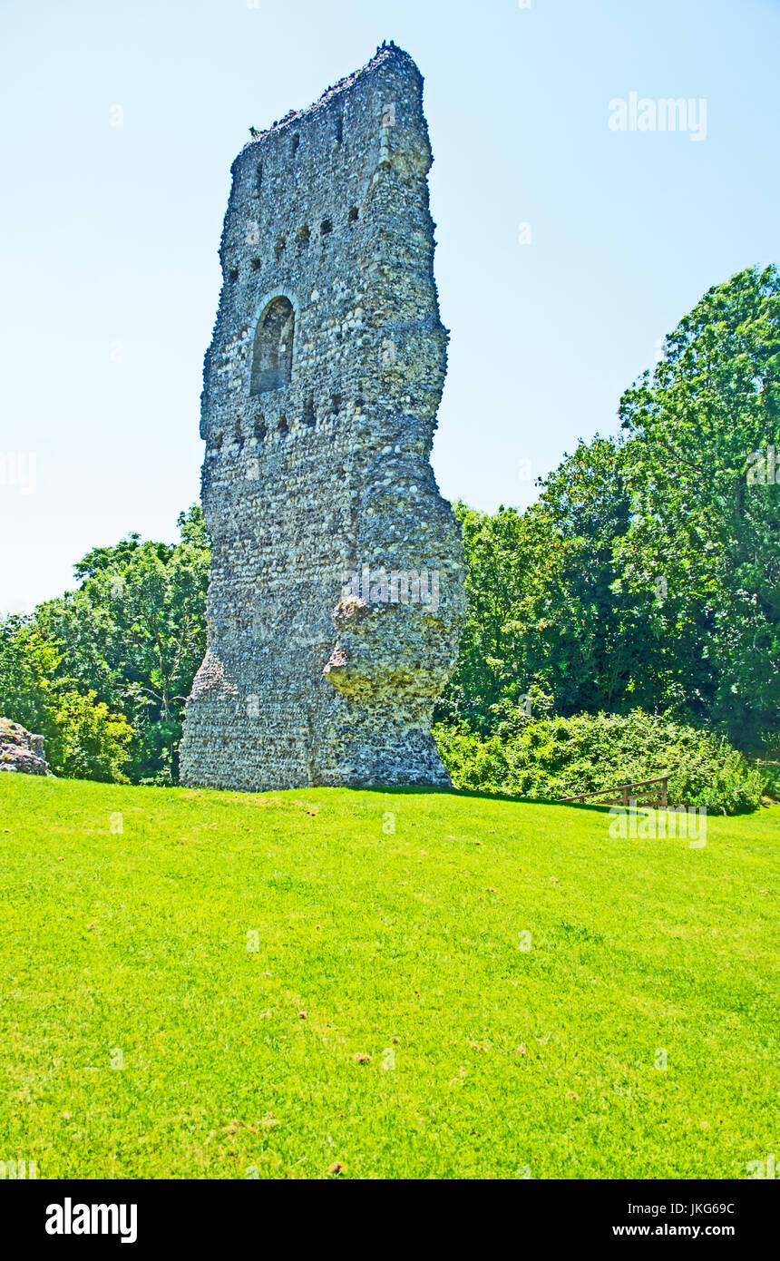 Bramber Castle, Norman, Sussex, England Stock Photo - Alamy