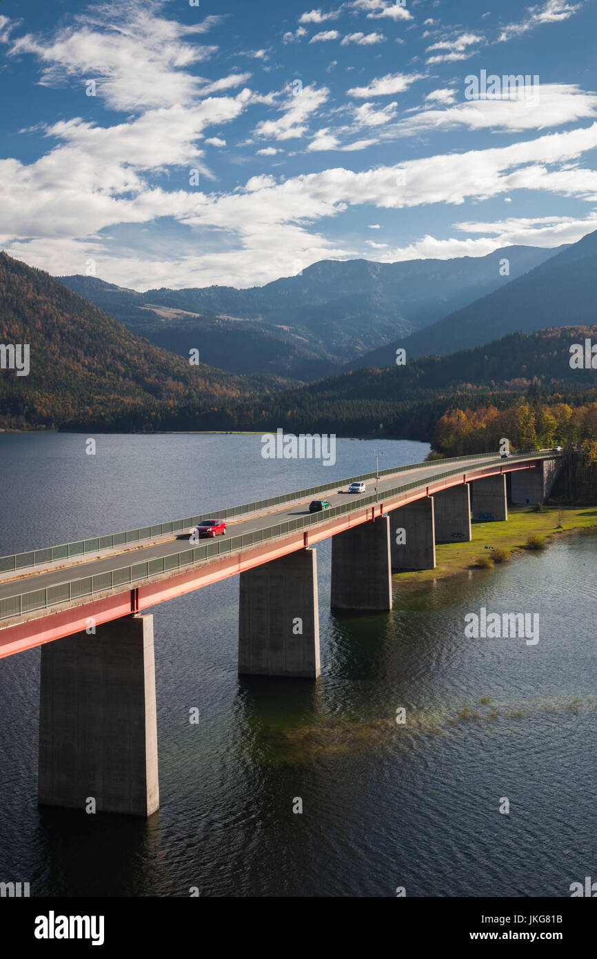 Bridge over lake sylvenstein hi-res stock photography and images - Alamy