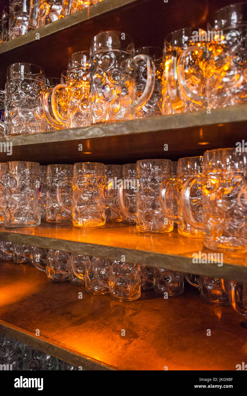 Germany, Bavaria, Munich, Hofbreauhaus, oldest beerhall in Munich ...