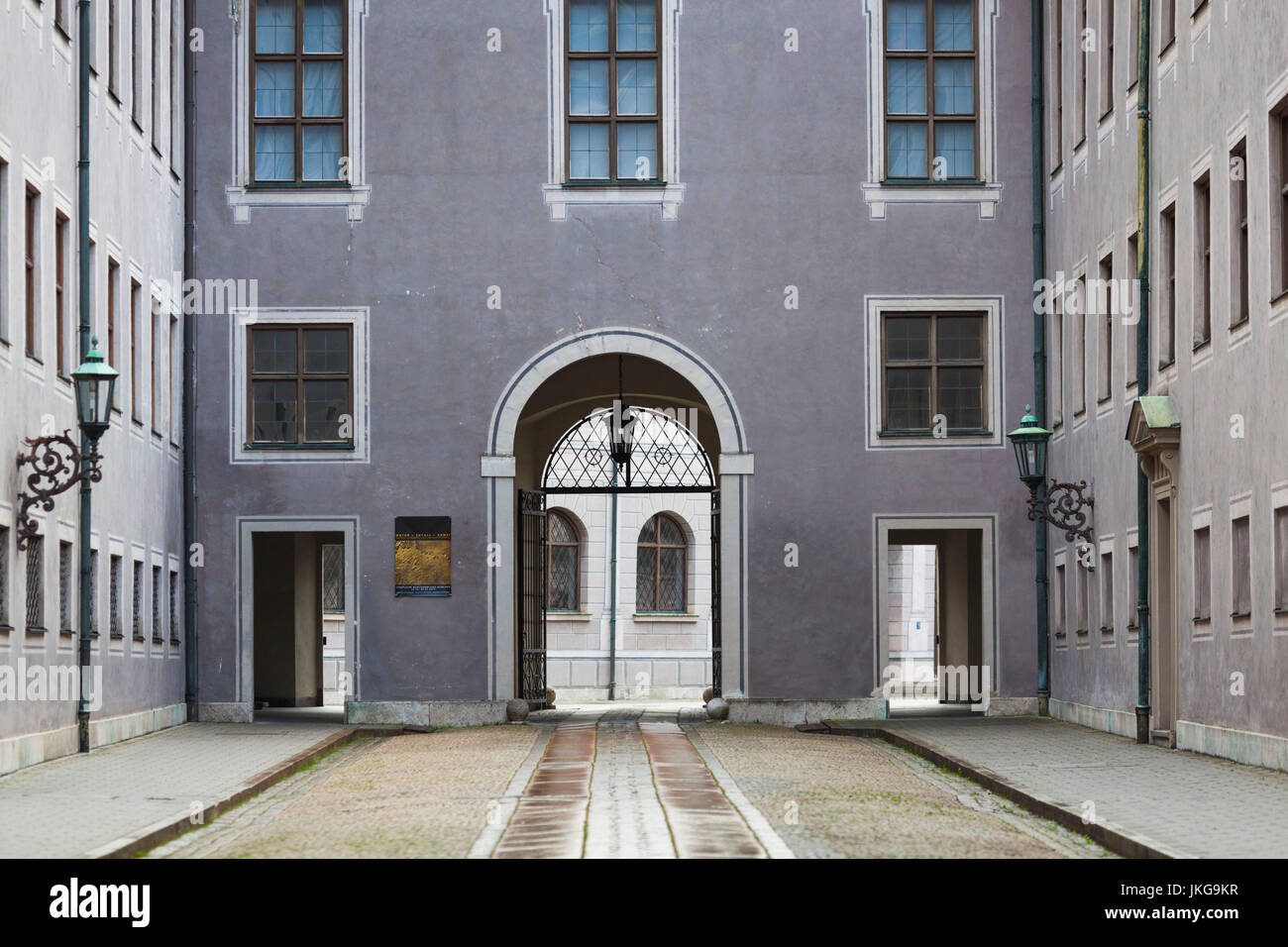 Germany, Bavaria, Munich, Residenz, courtyard area Stock Photo - Alamy