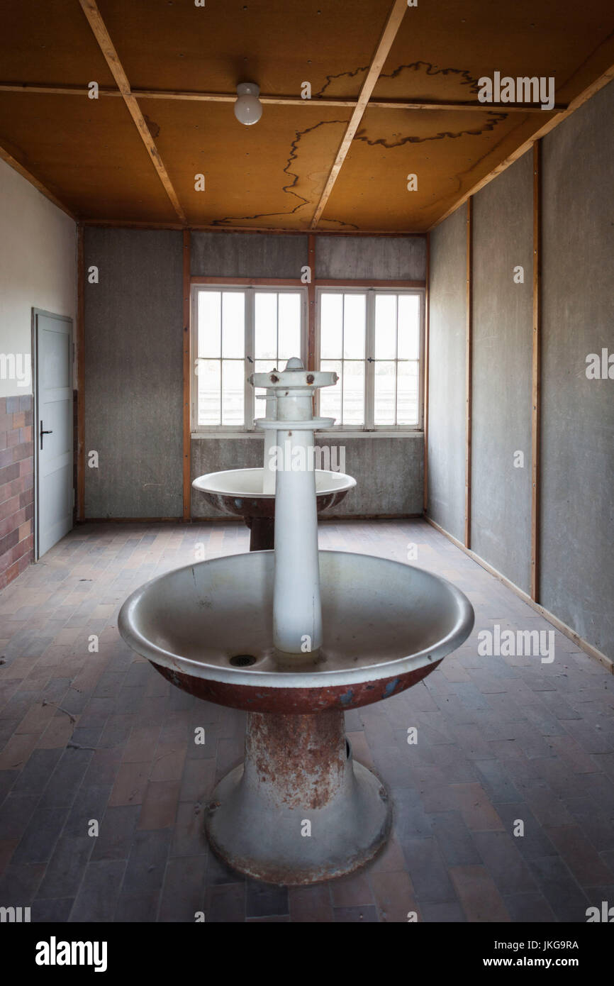 Germany, Bavaria, Munich - Dachau, WW-2 era Nazi concentration camp ...