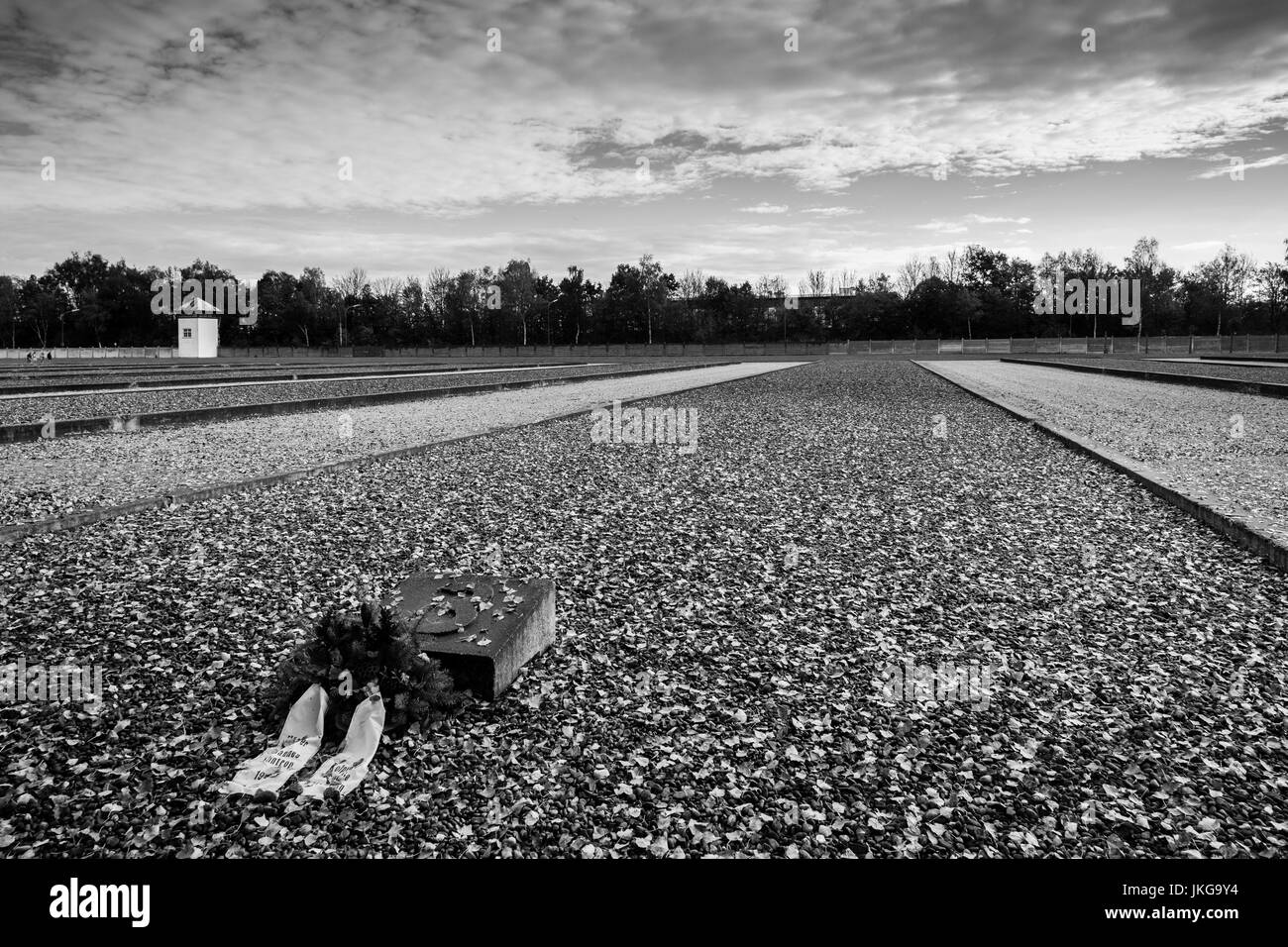 Germany, Bavaria, Munich - Dachau, WW-2 era Nazi concentration camp ...