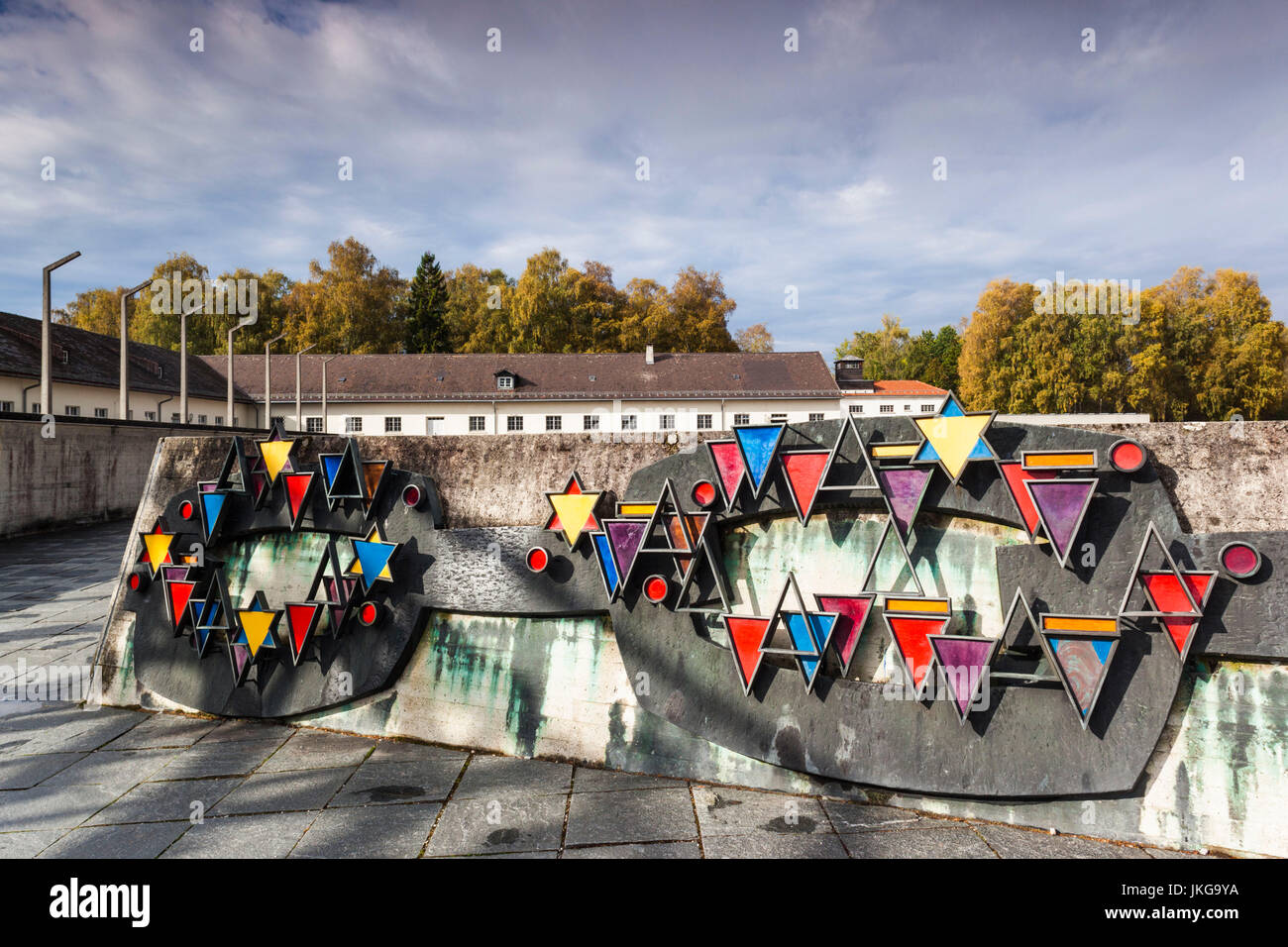 Germany, Bavaria, Munich - Dachau, WW-2 era Nazi concentration camp ...