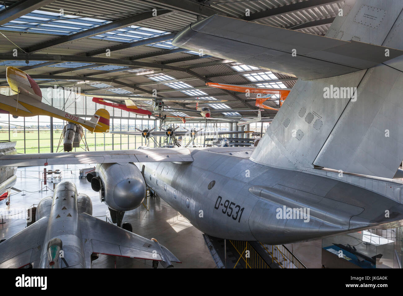 Germany, Bavaria, Munich - Oberschleissheim, Deutsches Museum Aviation ...