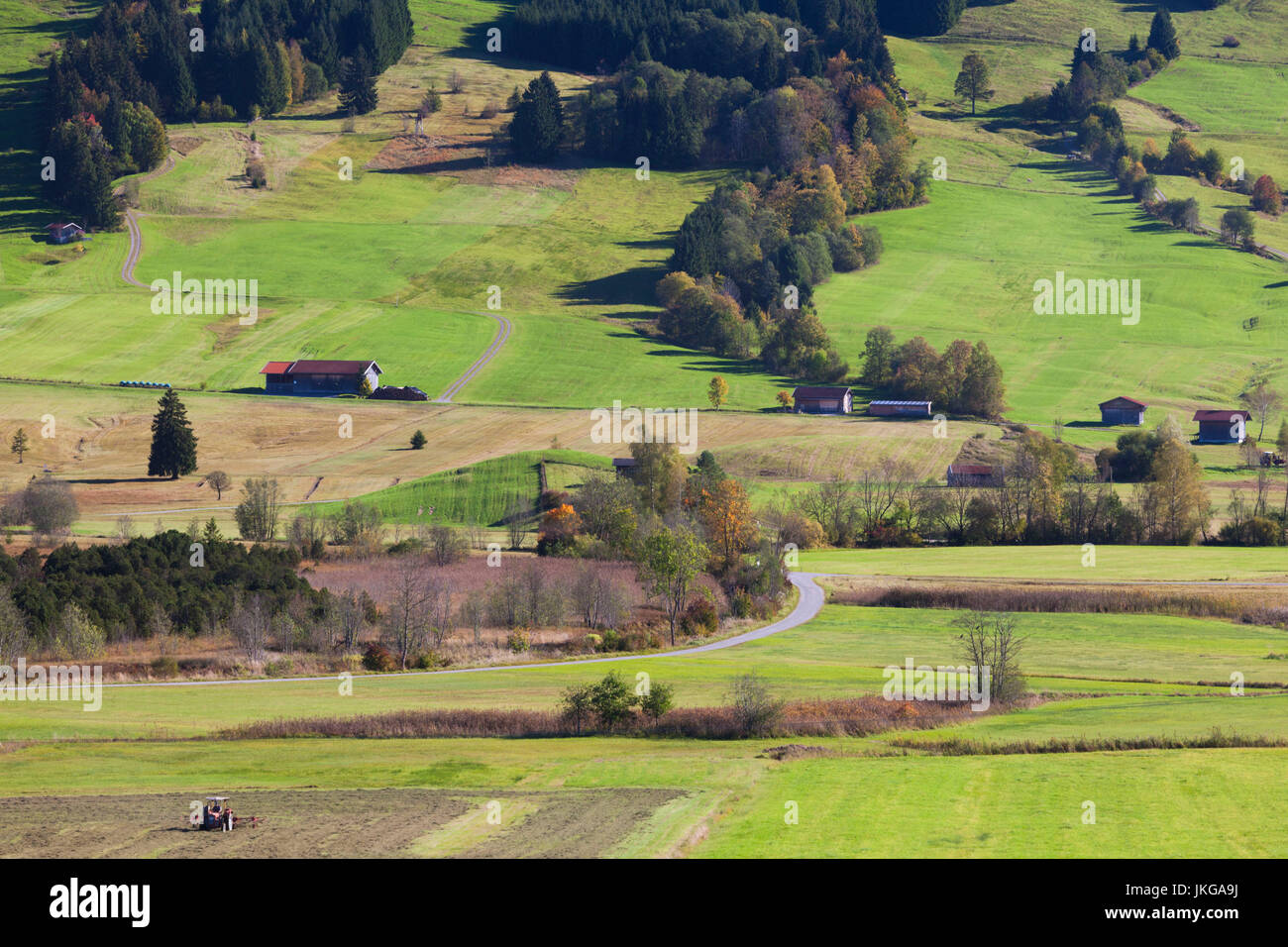 Germany, Bavaria, Ried, Alpine landscape, fall Stock Photo - Alamy