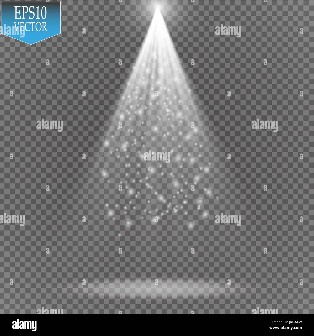 Vector Spotlights. Scene. Light Effects Magic concept Stock Vector ...
