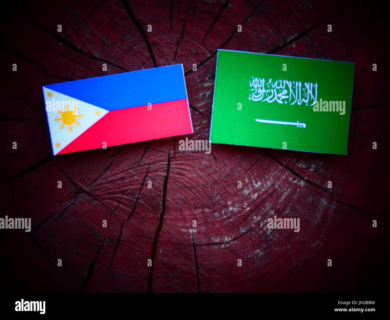 Saudi arabia philippines flag hi-res stock photography and images - Alamy