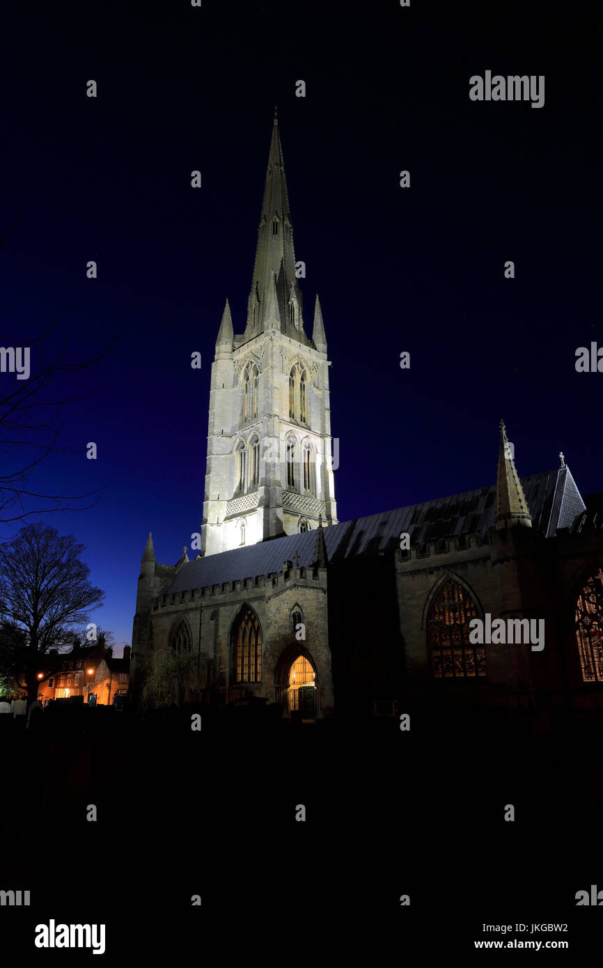 Church lit up hi-res stock photography and images - Alamy