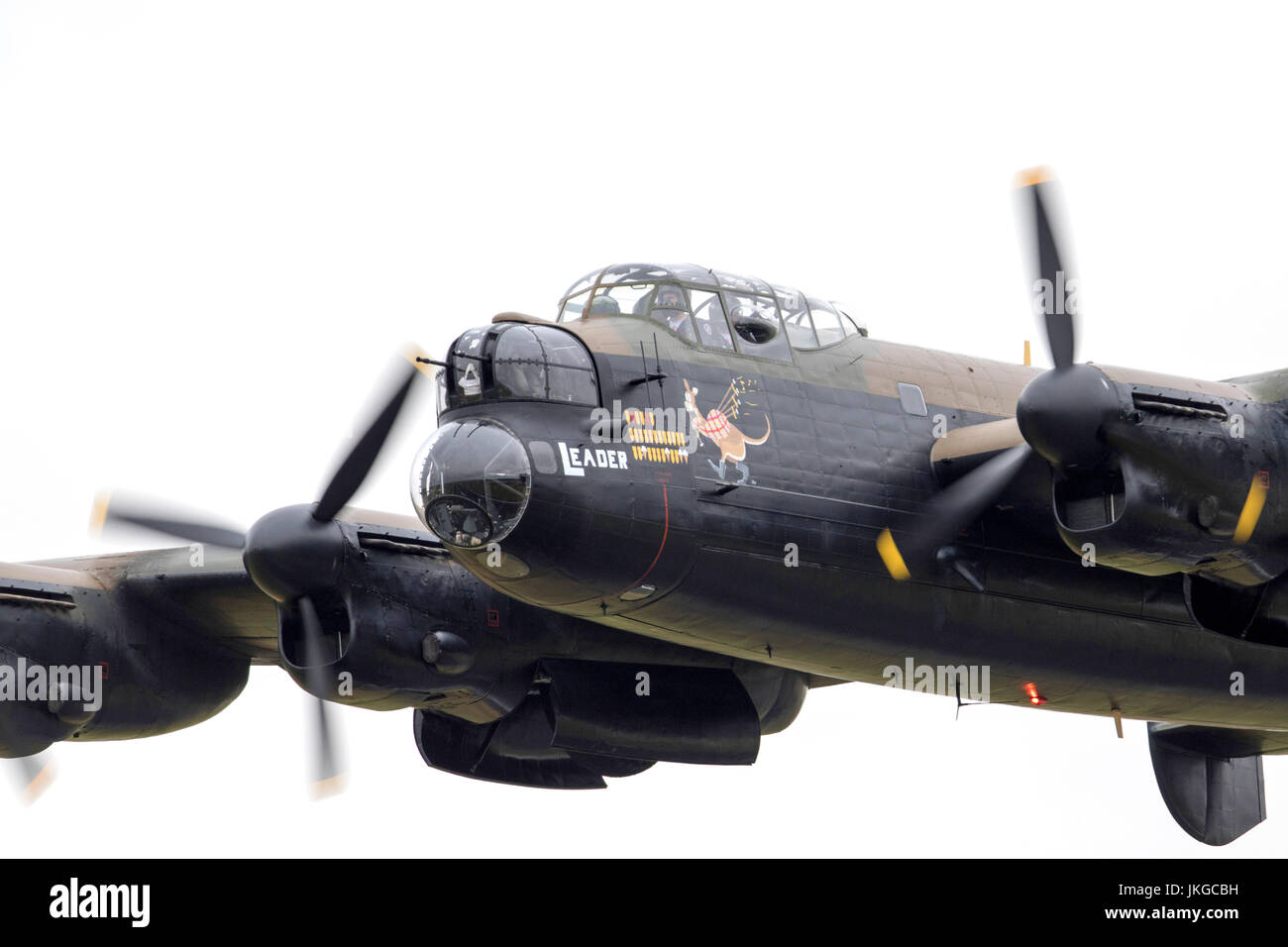 Avro Lancaster PA474 operated by the Royal Air Force Battle of Britain ...