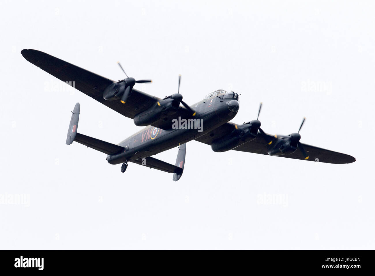 Avro Lancaster PA474 operated by the Royal Air Force Battle of Britain ...