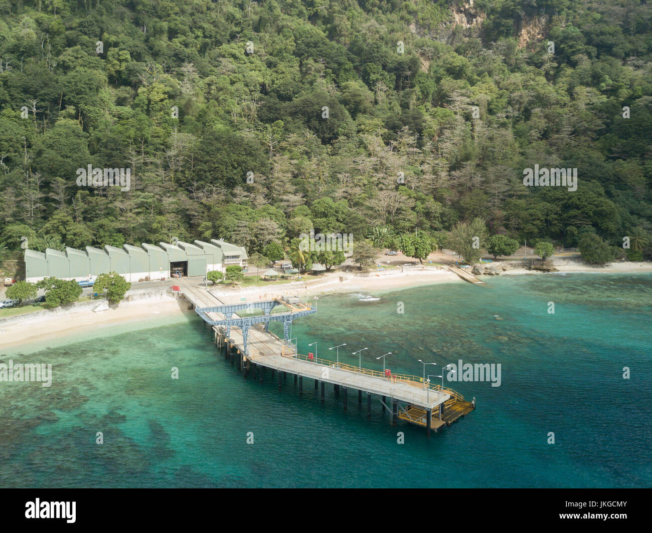 Flying Fish Cove is the capital city and main settlement of Australia's ...