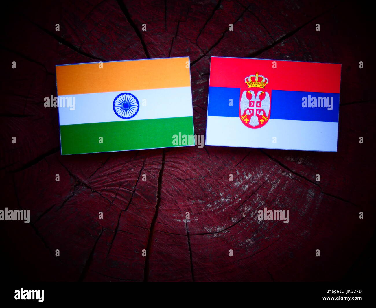 India and serbia flag hi-res stock photography and images - Alamy