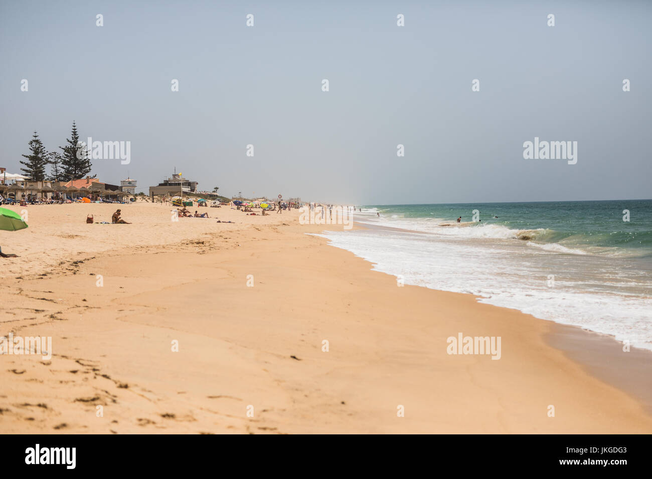 Beach and tropical sea. Summer vocation concept Stock Photo - Alamy