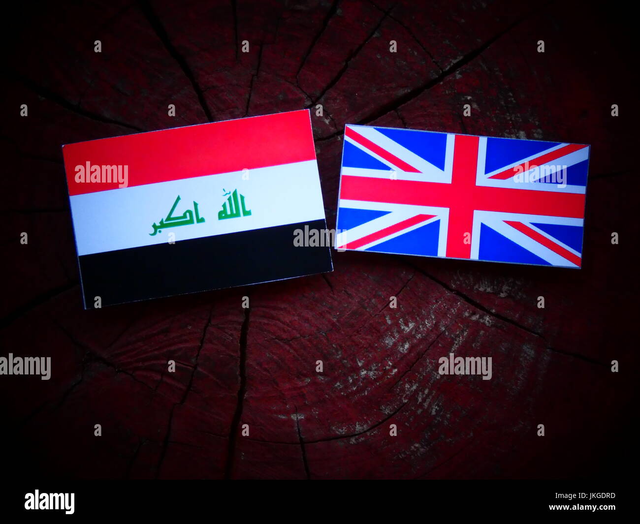 Iraqi flag british on hi-res stock photography and images - Alamy