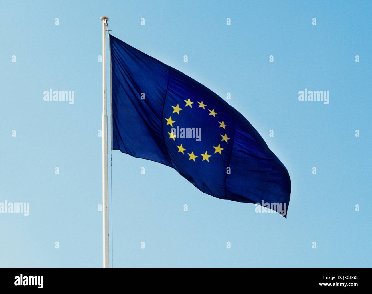 EU FLAG 2004 Stock Photo - Alamy