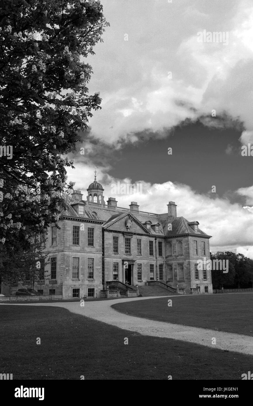 Belton House and gardens; Belton village; Lincolnshire; England; UK ...