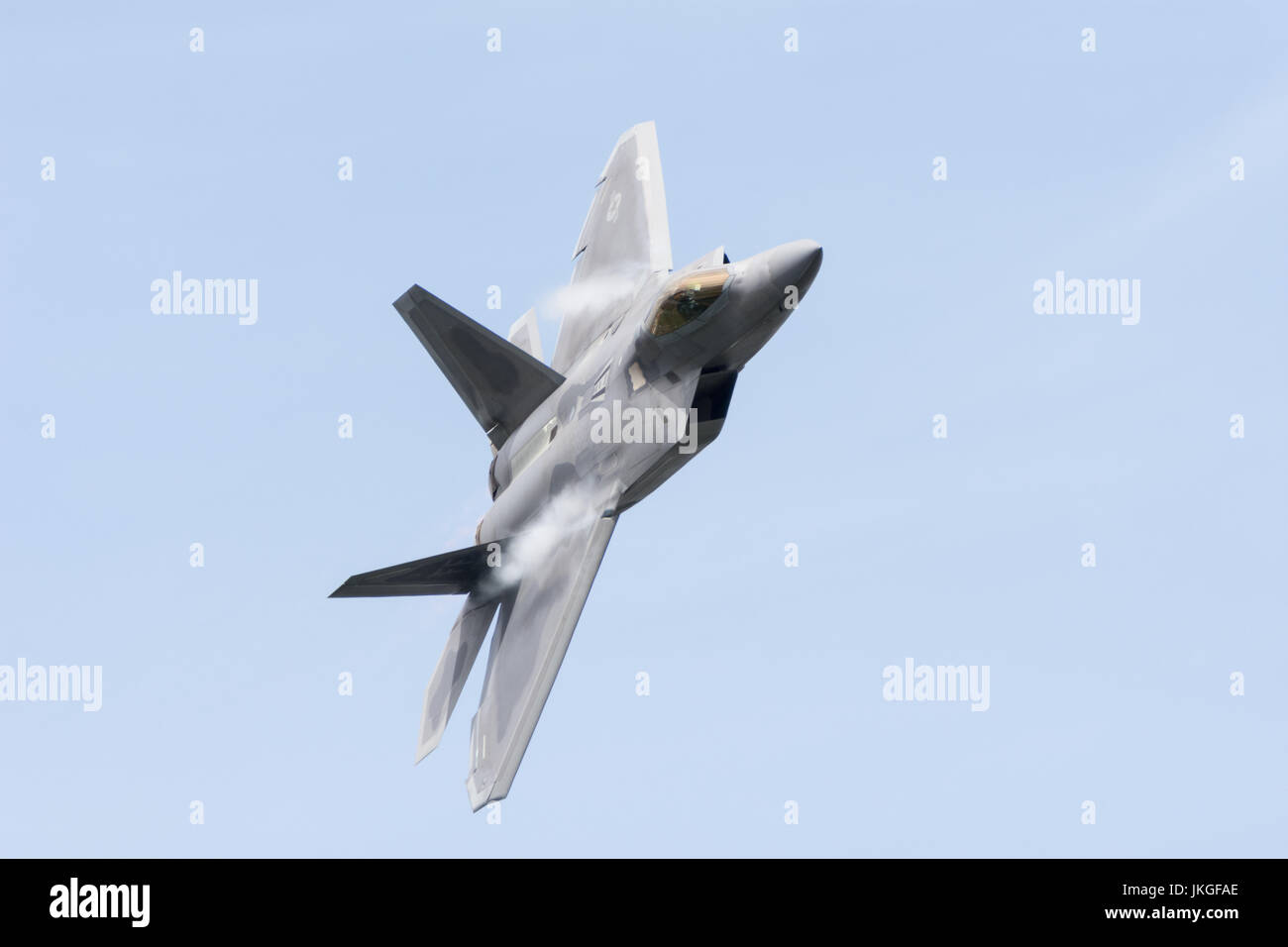 F22 RAPTOR RIAT 2017 Stock Photo - Alamy