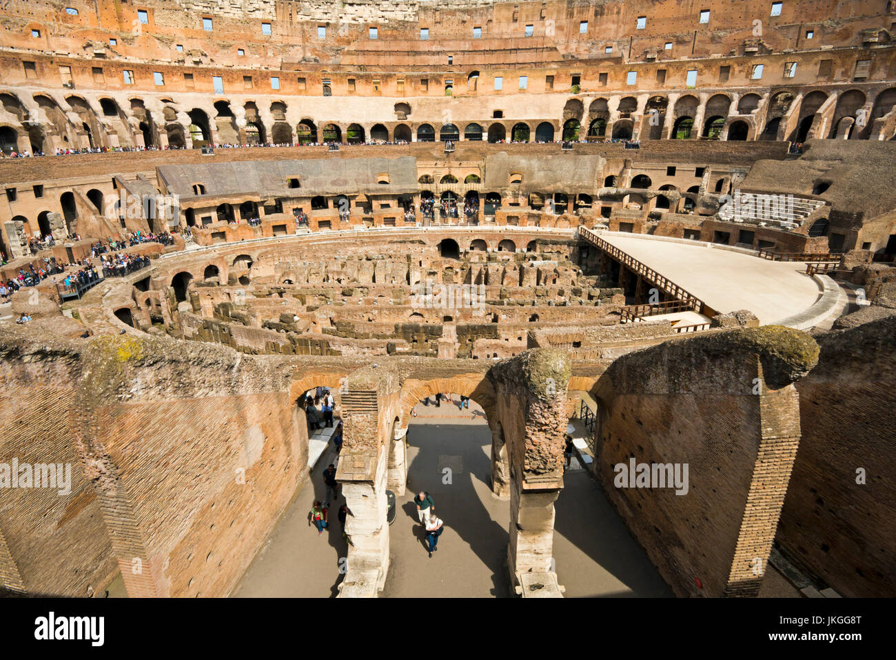 Inside the colosseum hi-res stock photography and images - Alamy
