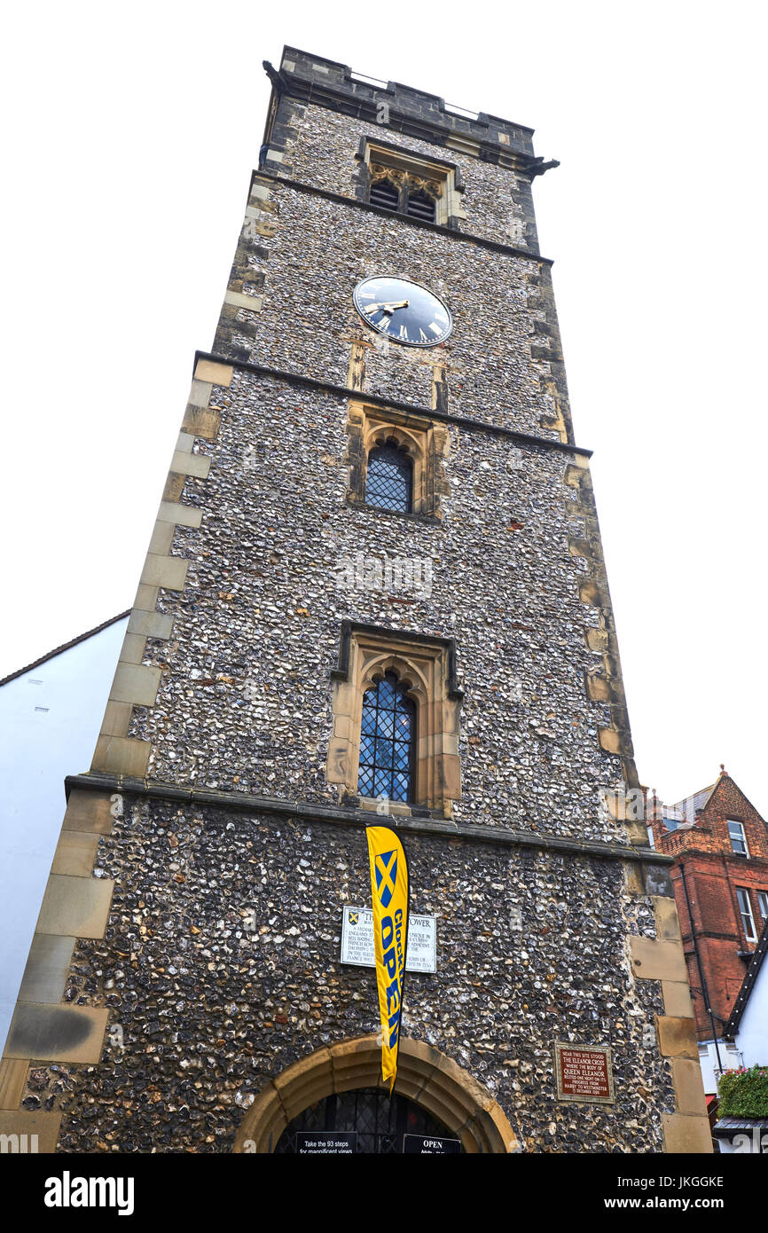 St albans clock tower hi-res stock photography and images - Alamy
