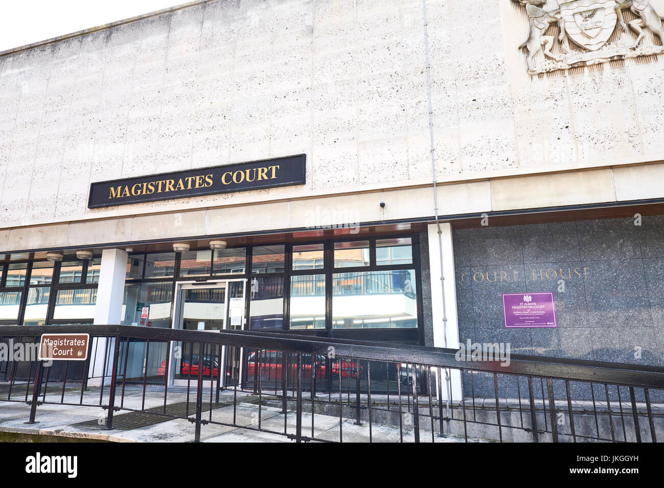 St Albans Magistrates Court, Civic Close, St Albans, Hertfordshire, UK ...
