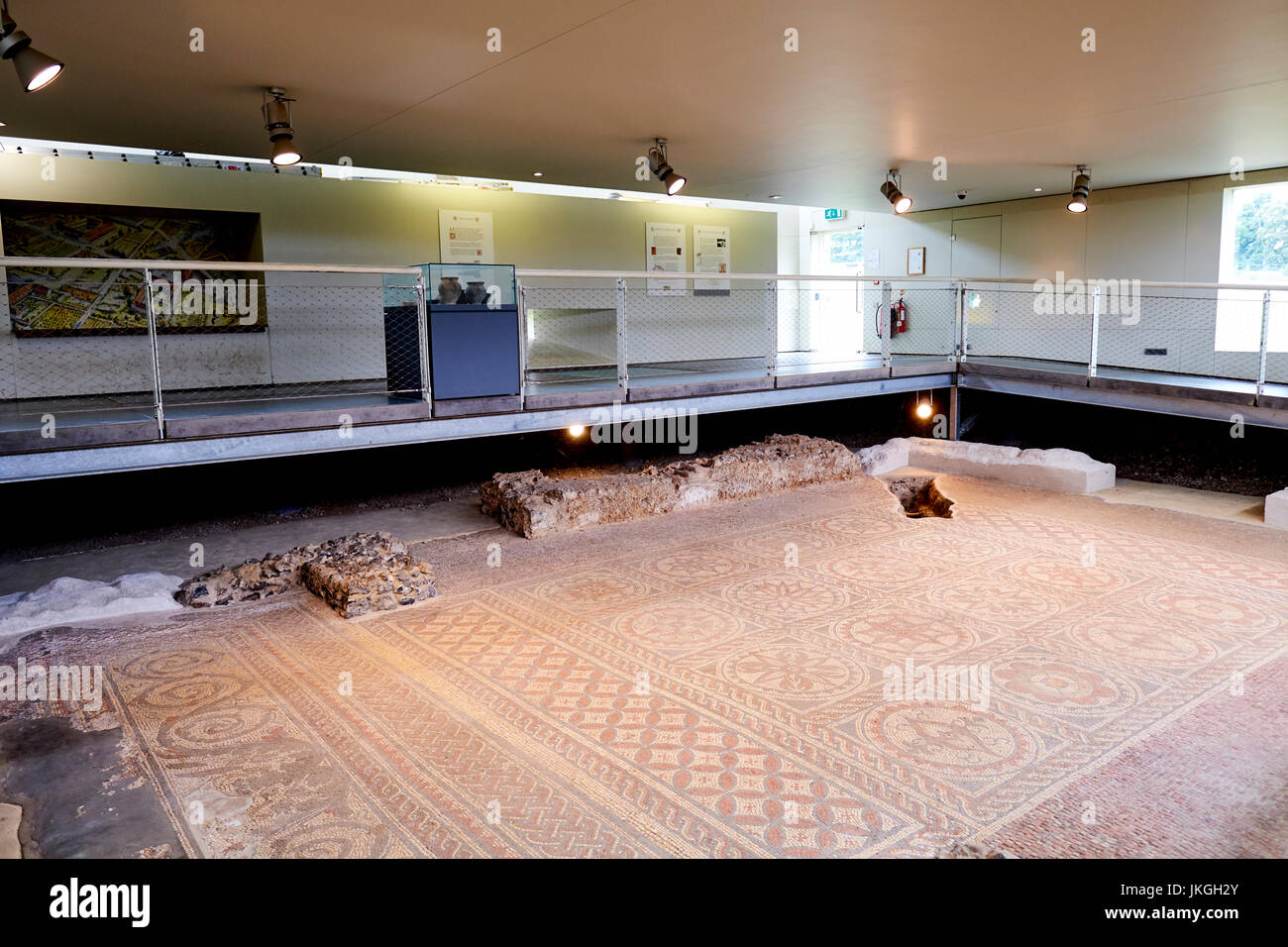 Verulamium museum st albans uk hi-res stock photography and images - Alamy
