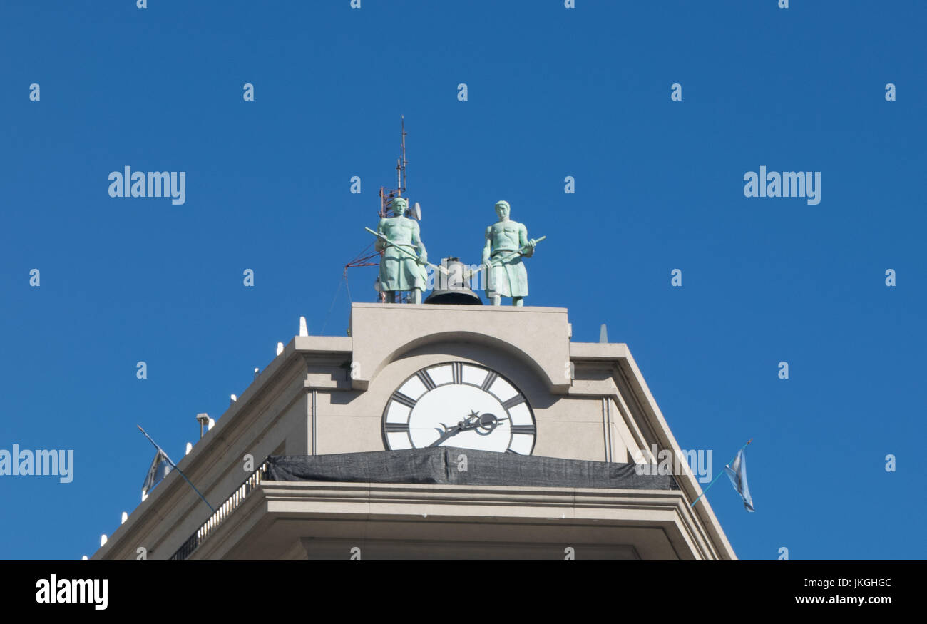 Bell Clock - Buenos Aires - Argentina Stock Photo - Alamy