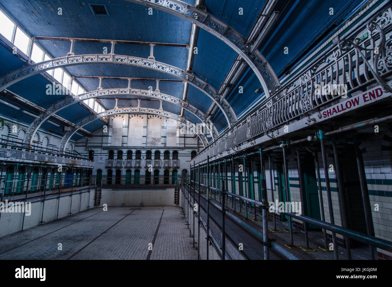 The boiler room at the Moseley Road Grade II listed Victorian Baths in ...