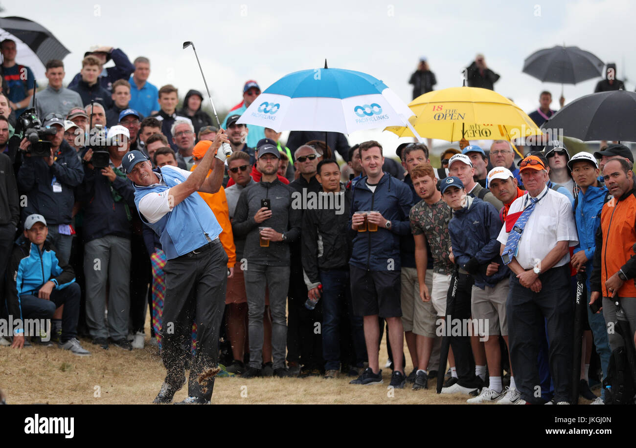 USA's Matt Kuchar during day four of The Open Championship 2017 at ...