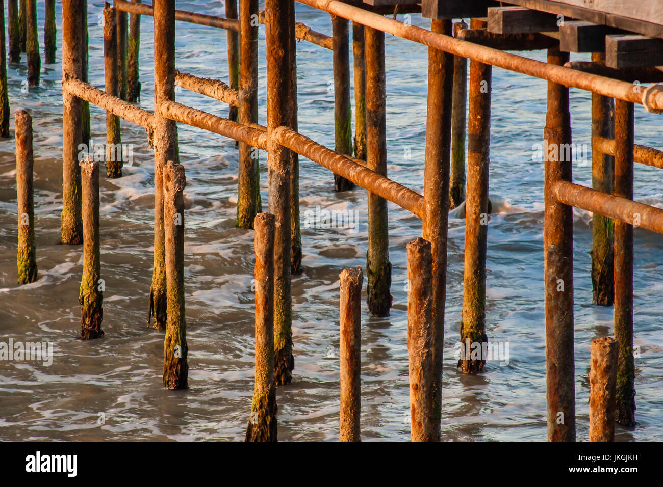 Rusty poles hi-res stock photography and images - Alamy