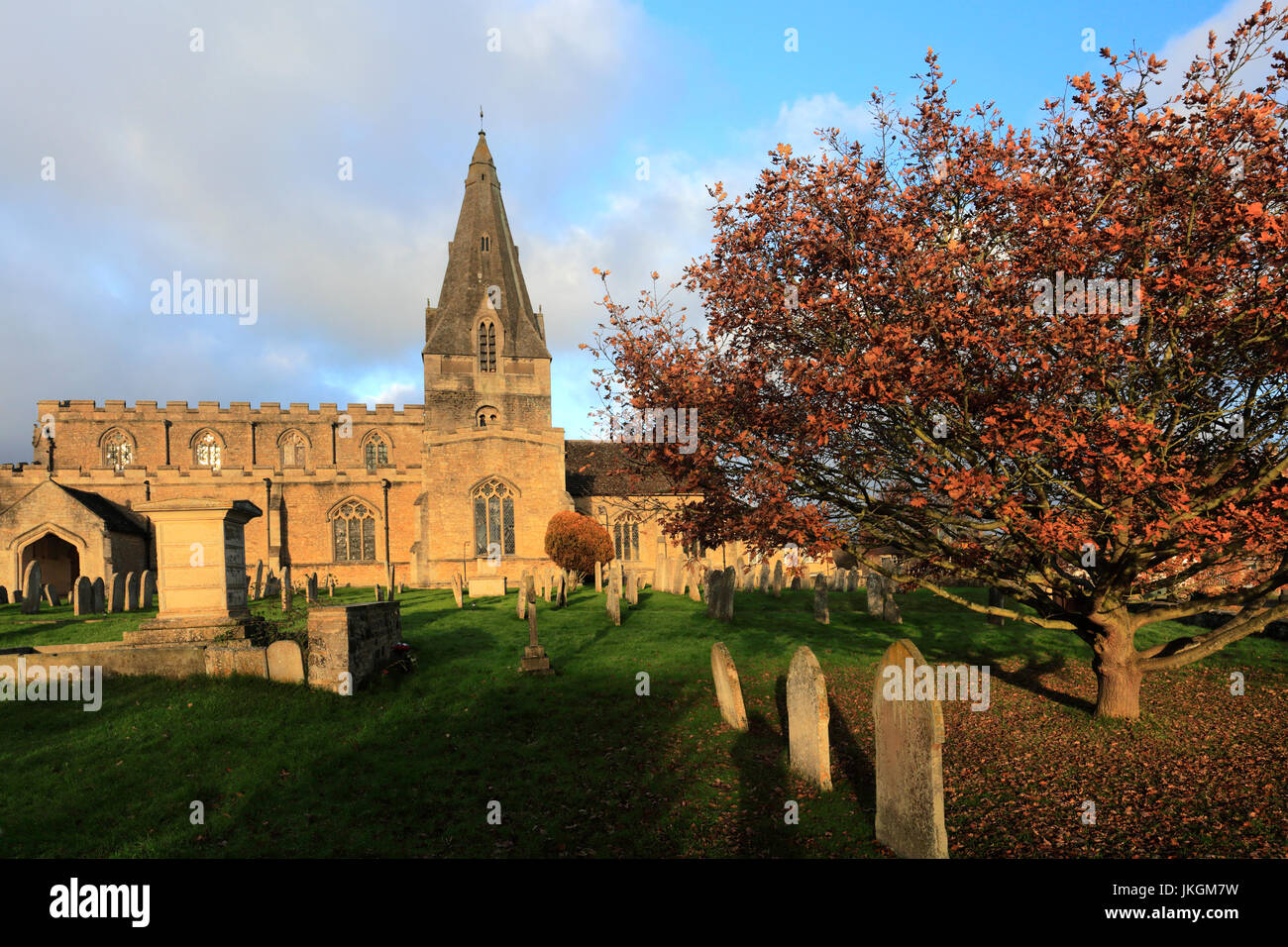 All Saints and St James Parish Church; Kings Cliffe village ...