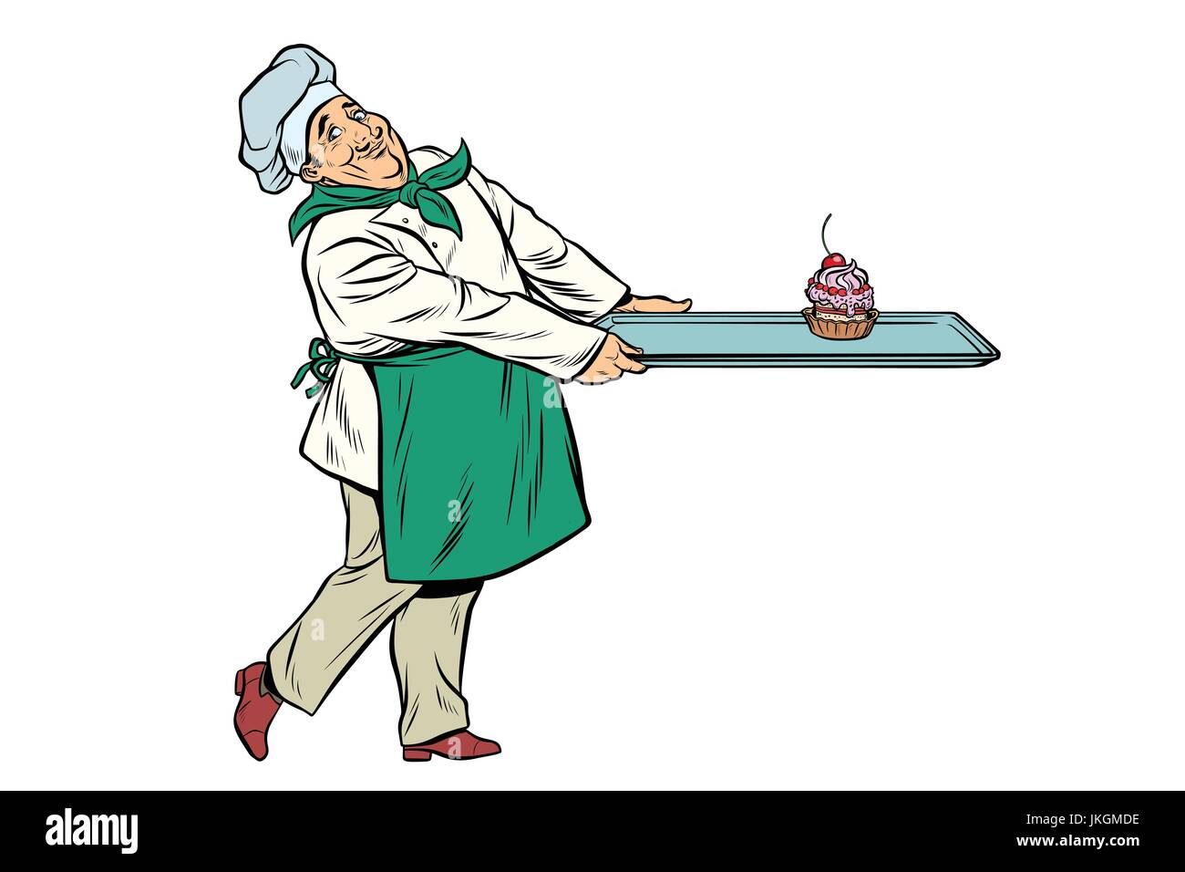 Chef celebration Cut Out Stock Images & Pictures - Alamy