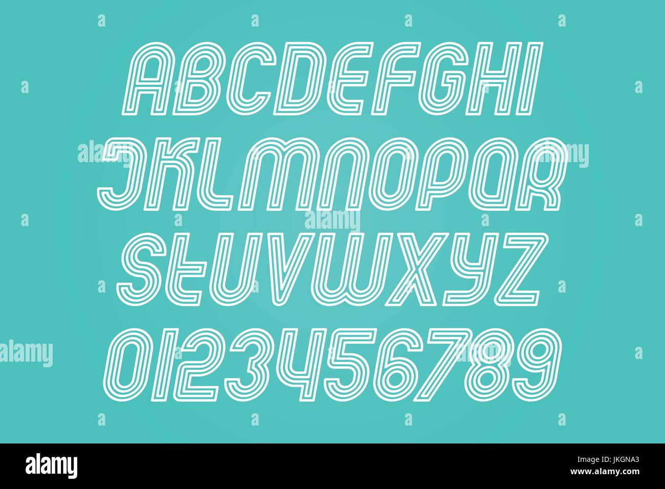 Sloped alphabets hi-res stock photography and images - Alamy