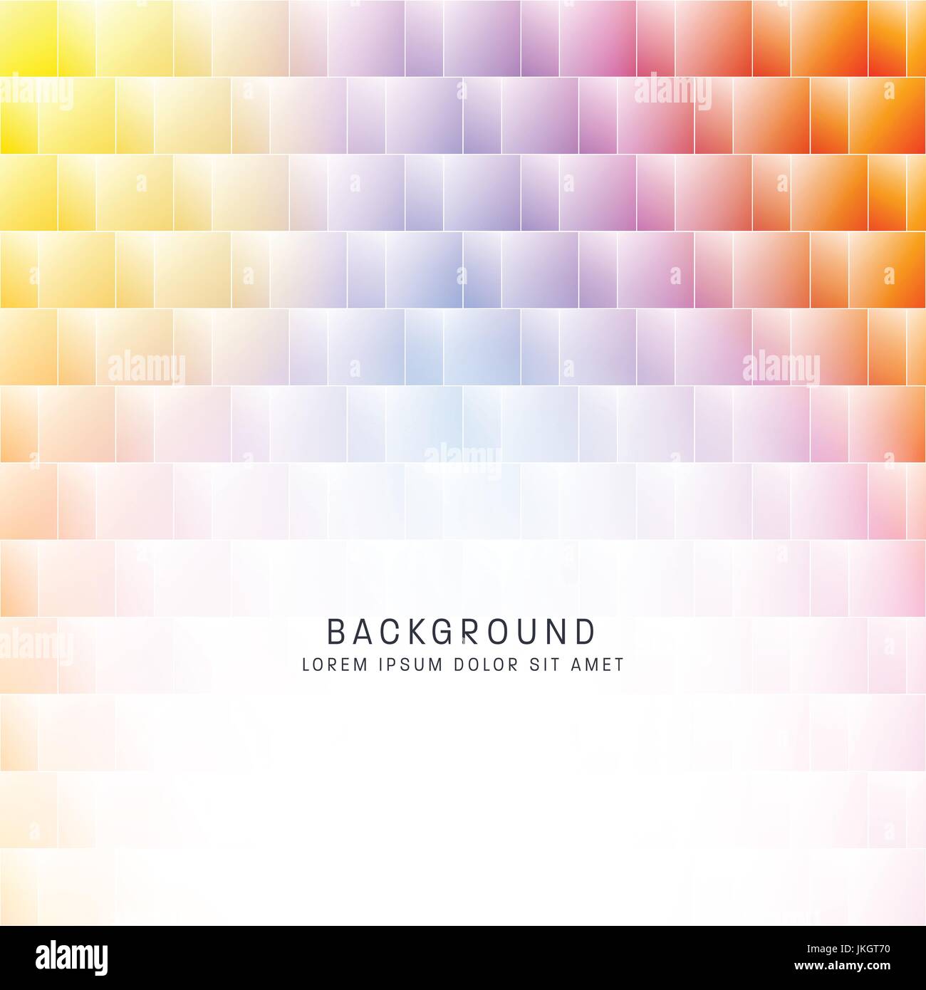 Colorful Cube Vector Background with fading color fort text Stock ...