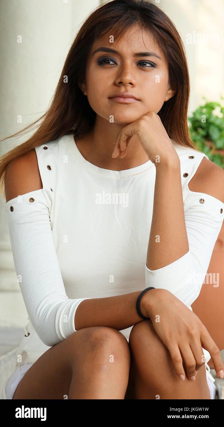 A Thinking Person Stock Photo - Alamy