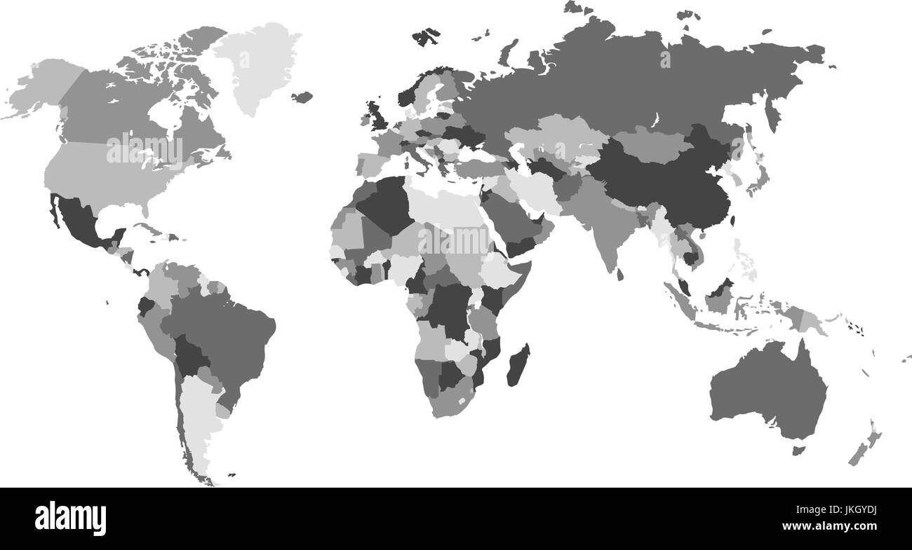 World map vector Stock Vector Image & Art - Alamy