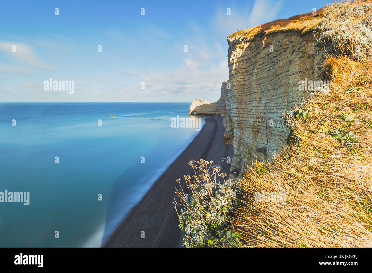 France, Normandy Coast, Etretat, France, Europe Stock Photo - Alamy