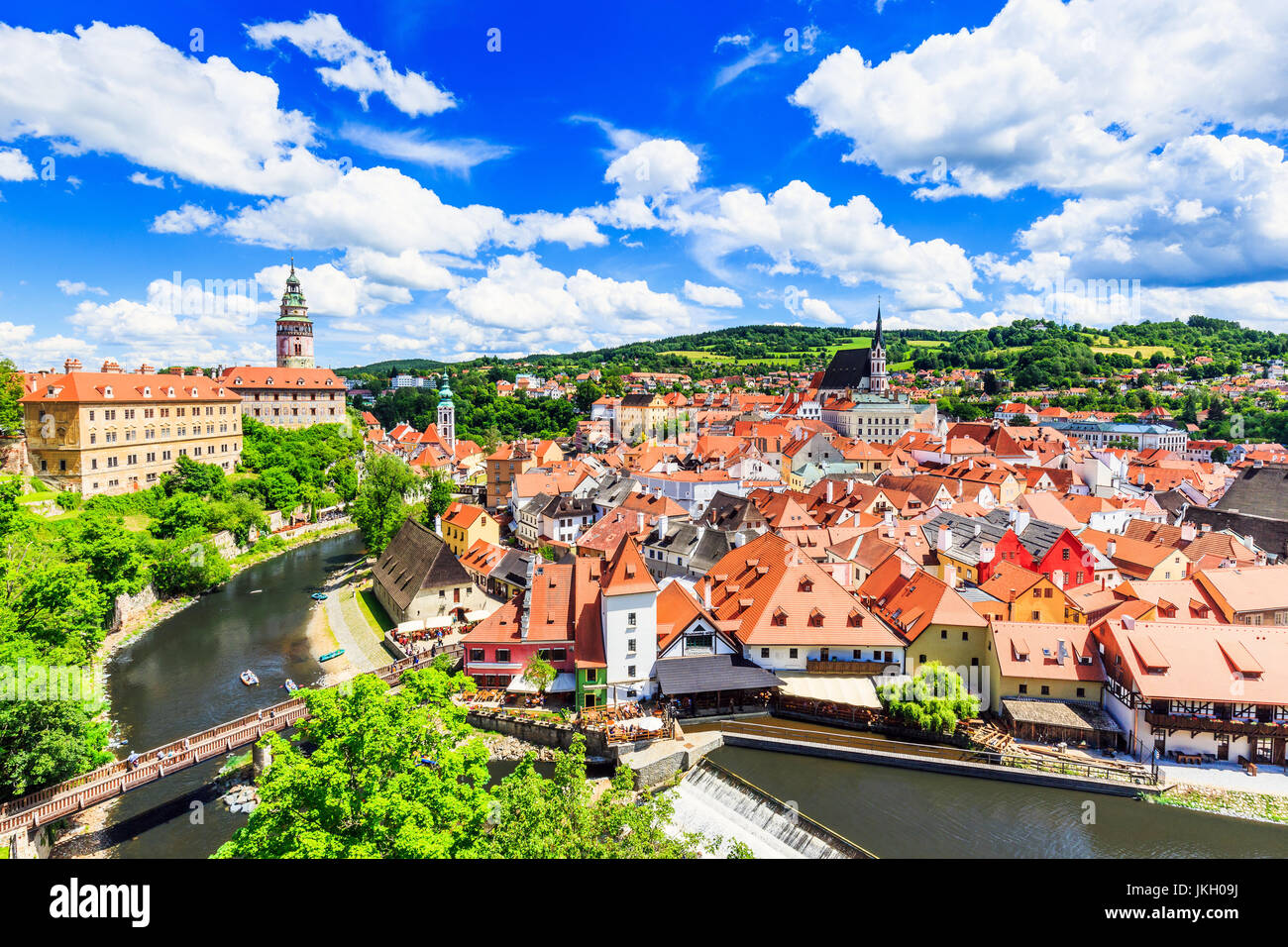 Cesky krumlov medieval architecture hi-res stock photography and images ...