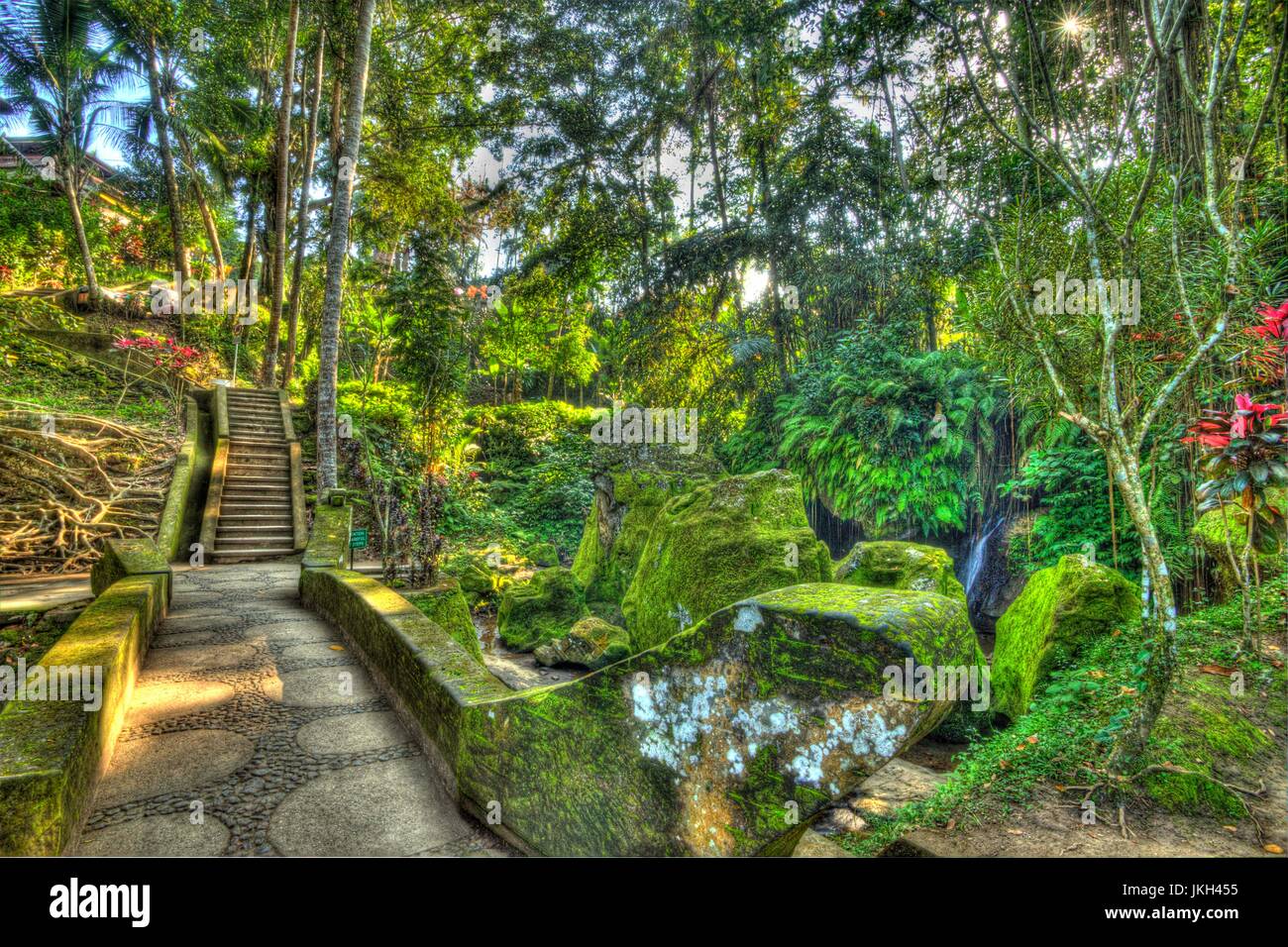 Ruins of an ancient Temple, Ubud, Bali Stock Photo - Alamy