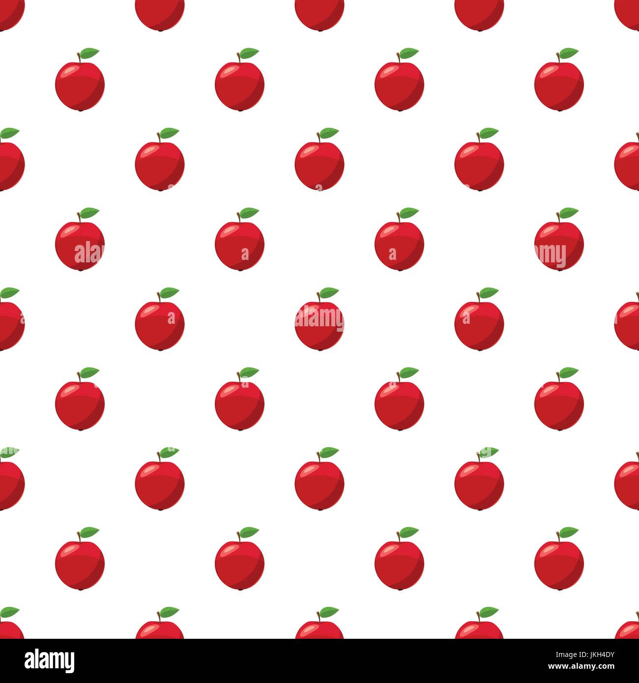 Fresh red apple pattern Stock Vector Image & Art - Alamy