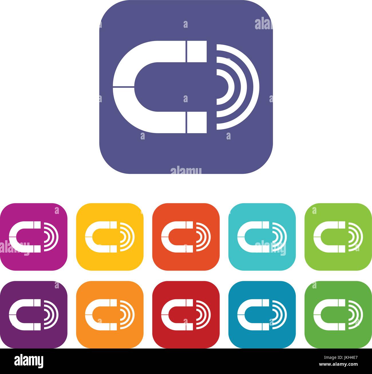 Magnet icons set Stock Vector Image & Art - Alamy