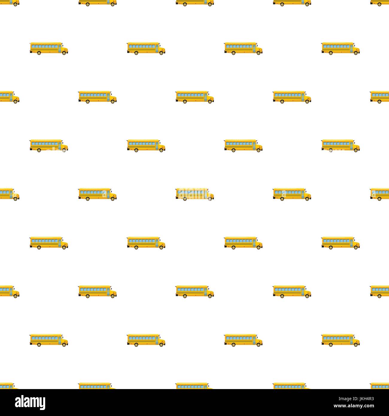 Yellow school bus pattern Stock Vector Image & Art - Alamy