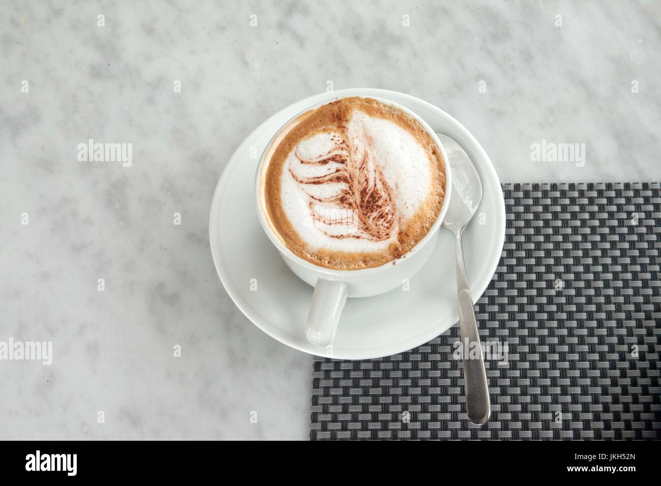 Hight Angle View of Coffee Stock Photo - Alamy