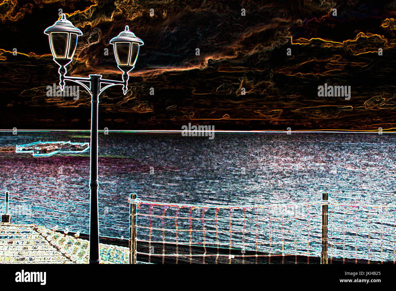 Beautiful see view Stock Photo - Alamy