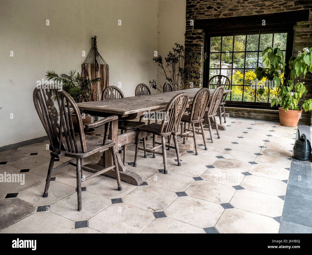 Wooden loggia hi-res stock photography and images - Alamy